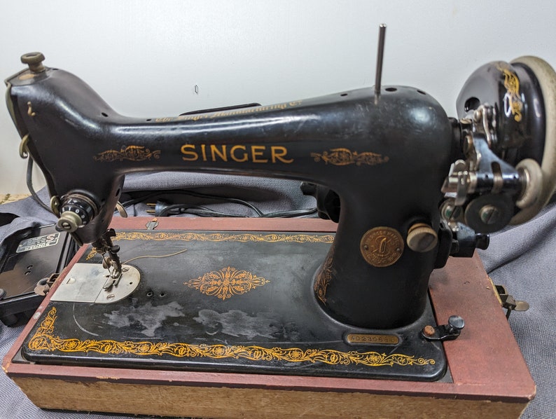 Singer 1930 Sewing Machine Food Pedal and Case - Etsy