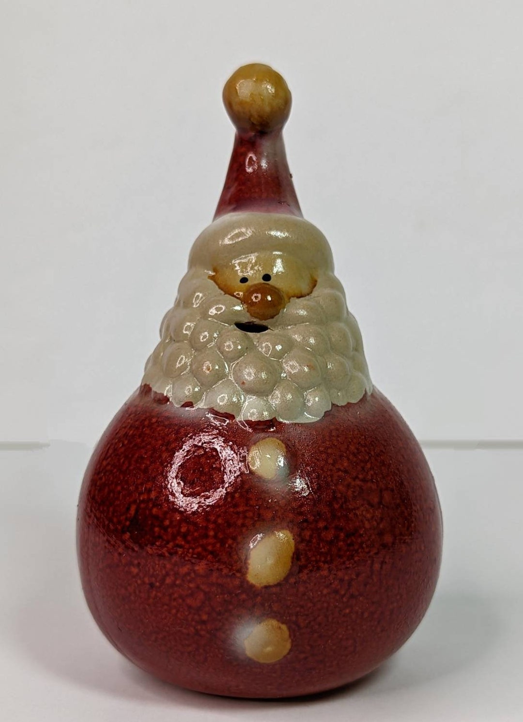 Vintage Santa Figurines Roly Poly 5 Inches - Etsy