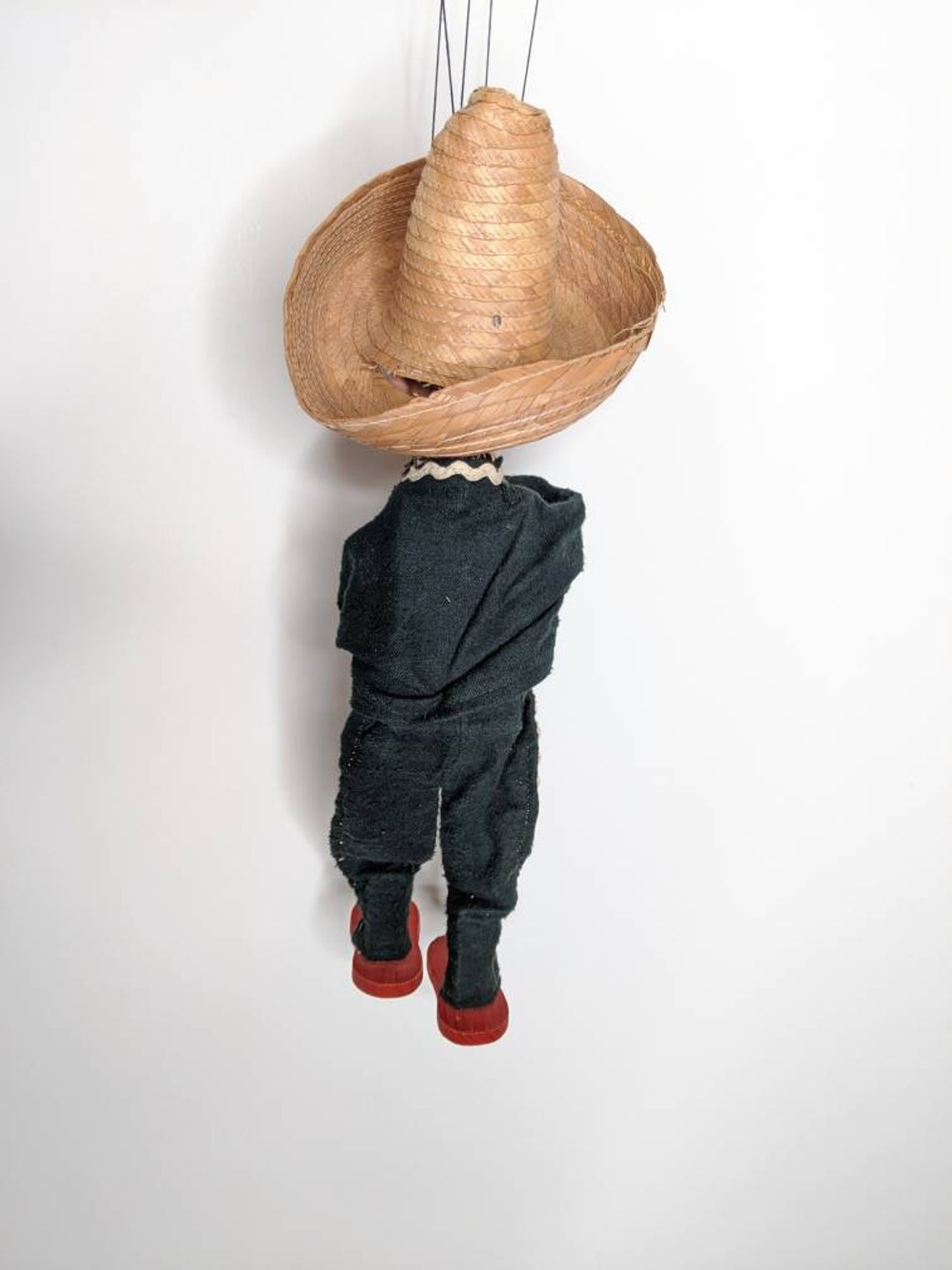 Mariachi Puppet 16 Inches Marionette Mexico Guitar Bottle Sombrero - Etsy