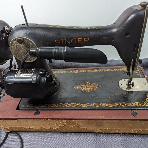 1930 Singer Sewing Machine - Etsy