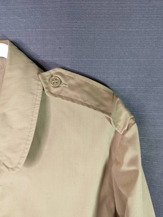 Vtg 60s Beige Tan Military Jacket Ceiling Zero Blauer… - Gem