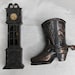 Pencil Sharpeners Die Cast Metal Cowboy Boot Grandfather Clock - Etsy