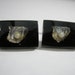 Vintage Mens Cufflinks 1960s Double Lucite Real Pearl Oyster Shell ...