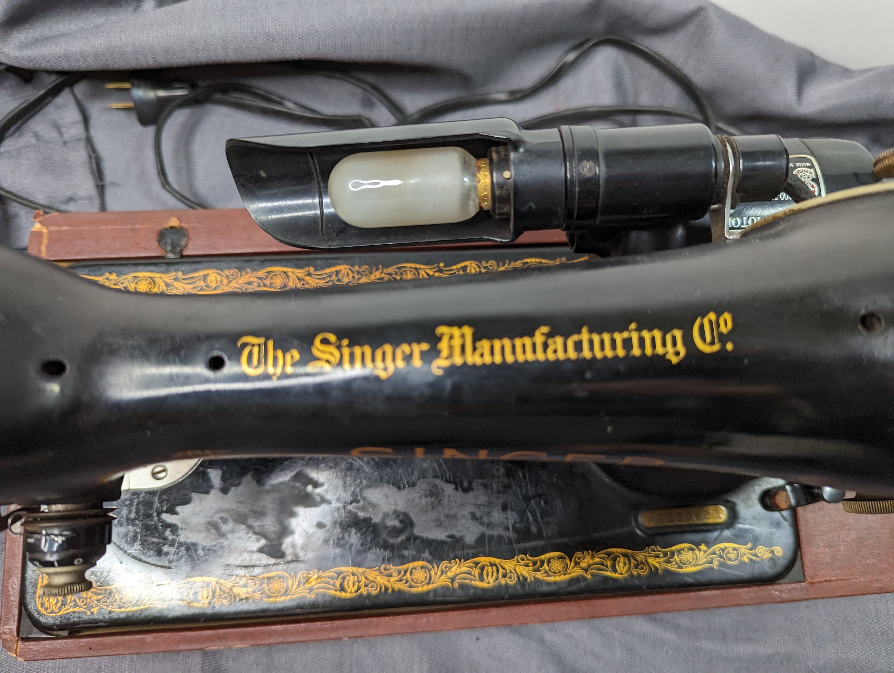 Singer 1930 Sewing Machine Food Pedal and Case - Etsy