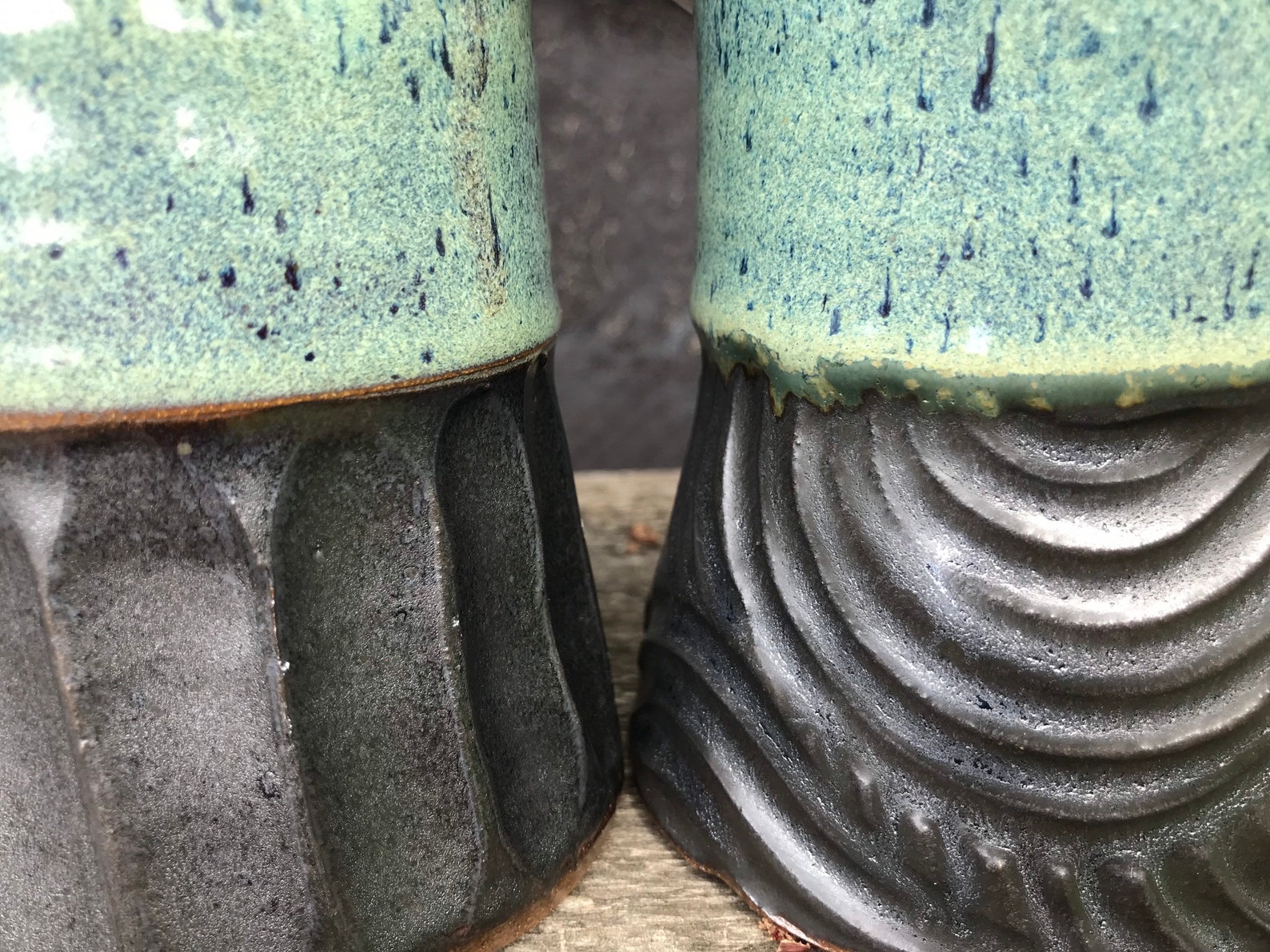 Handmade Coffee Mug Pottery Mug With Hand Carved Designs in - Etsy