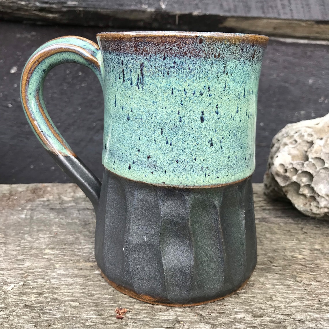 Handmade Coffee Mug Pottery Mug With Hand Carved Designs in - Etsy