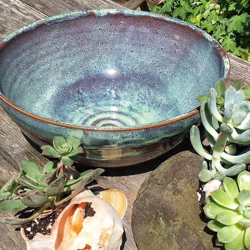 Used Pottery Bowl - Etsy