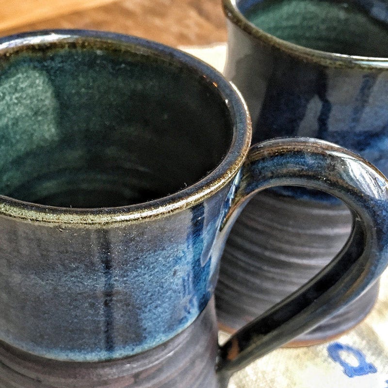 Pottery Coffee Mugs - Etsy