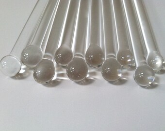 Glass stirring stick | Etsy