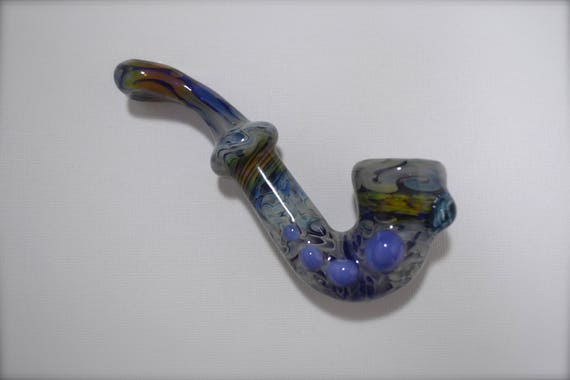 Glass Pipe Sherlock Pipes Small Fume Sherlock Glass | Etsy