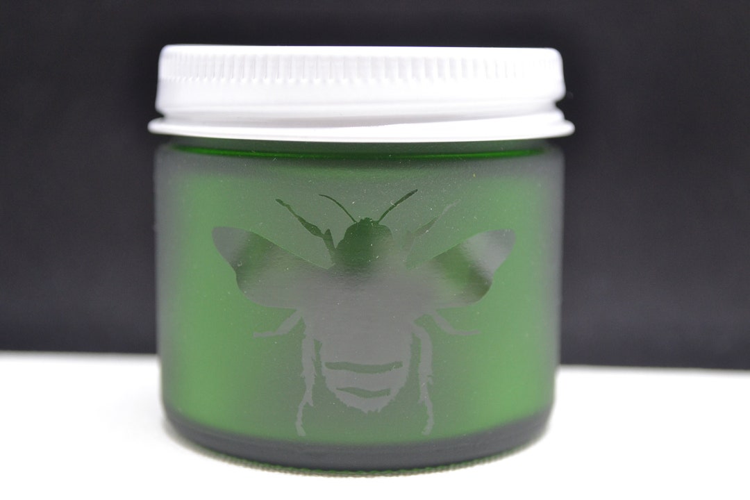 Glass Jars, Little Glass Jar, Small Glass Jar, Green Jar, Small Jar ...