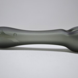 Glass Pipe, Kitty Cat Spoon Pipe, Spoon Pipe, Sand Etched Spoon Pipe ...