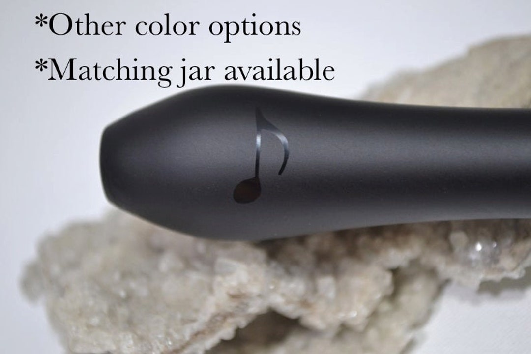 Glass Pipe, Music Note Spoon Pipe, Spoon Pipe, Sand Etched Spoon Pipe ...