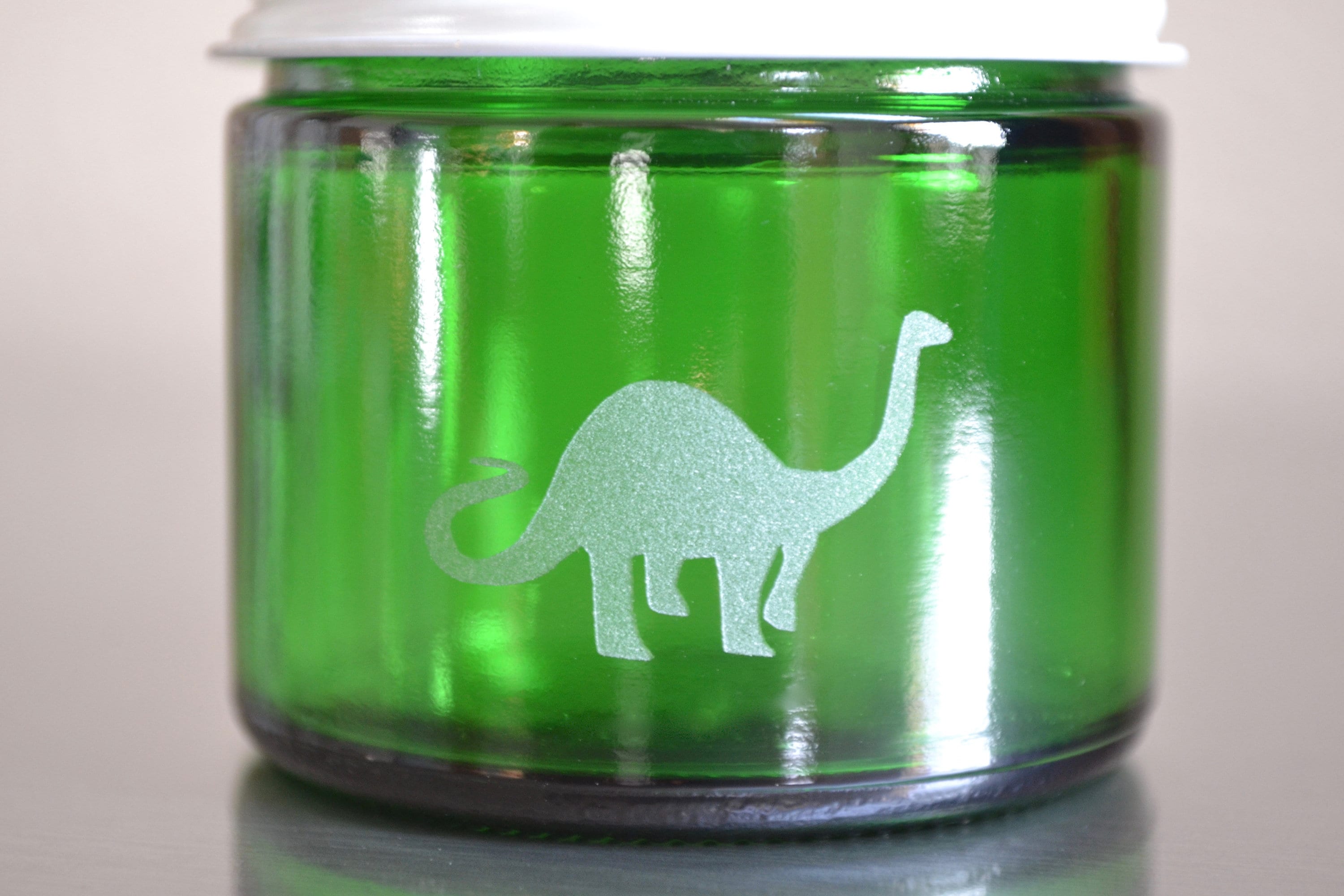 Glass Jars Little Glass Jar Small Glass Jar Green Jar - Etsy