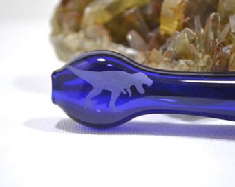 Dinosaur Glass Pipe - Etsy