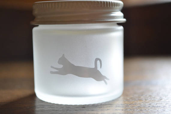 Glass Pipe, Kitty Cat Spoon Pipe, Spoon Pipe, Sand Etched Spoon Pipe ...