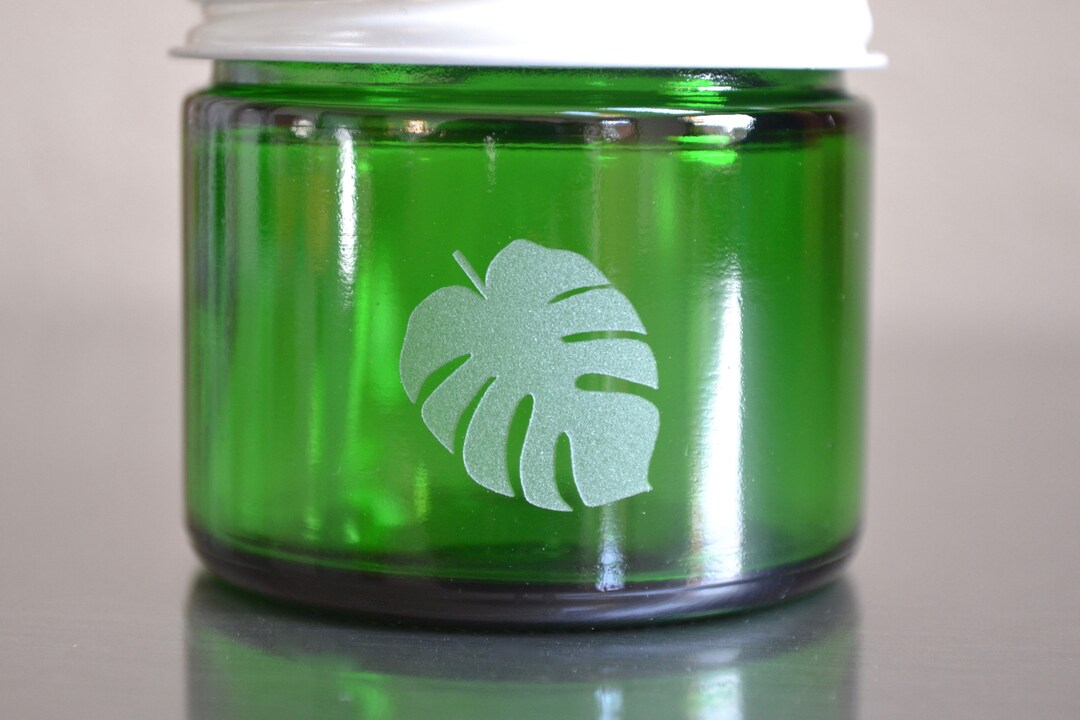 Glass Jars, Little Glass Jar, Small Glass Jar, Green Jar, Small Jar ...