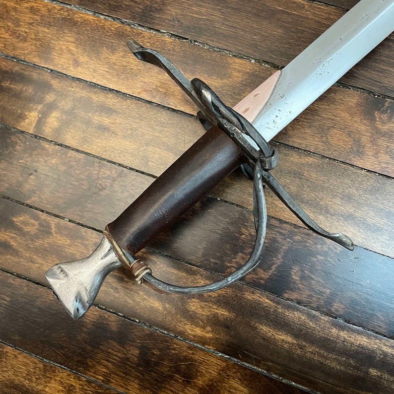 Hand Forged Broad-bladed Rapier Sword - Etsy