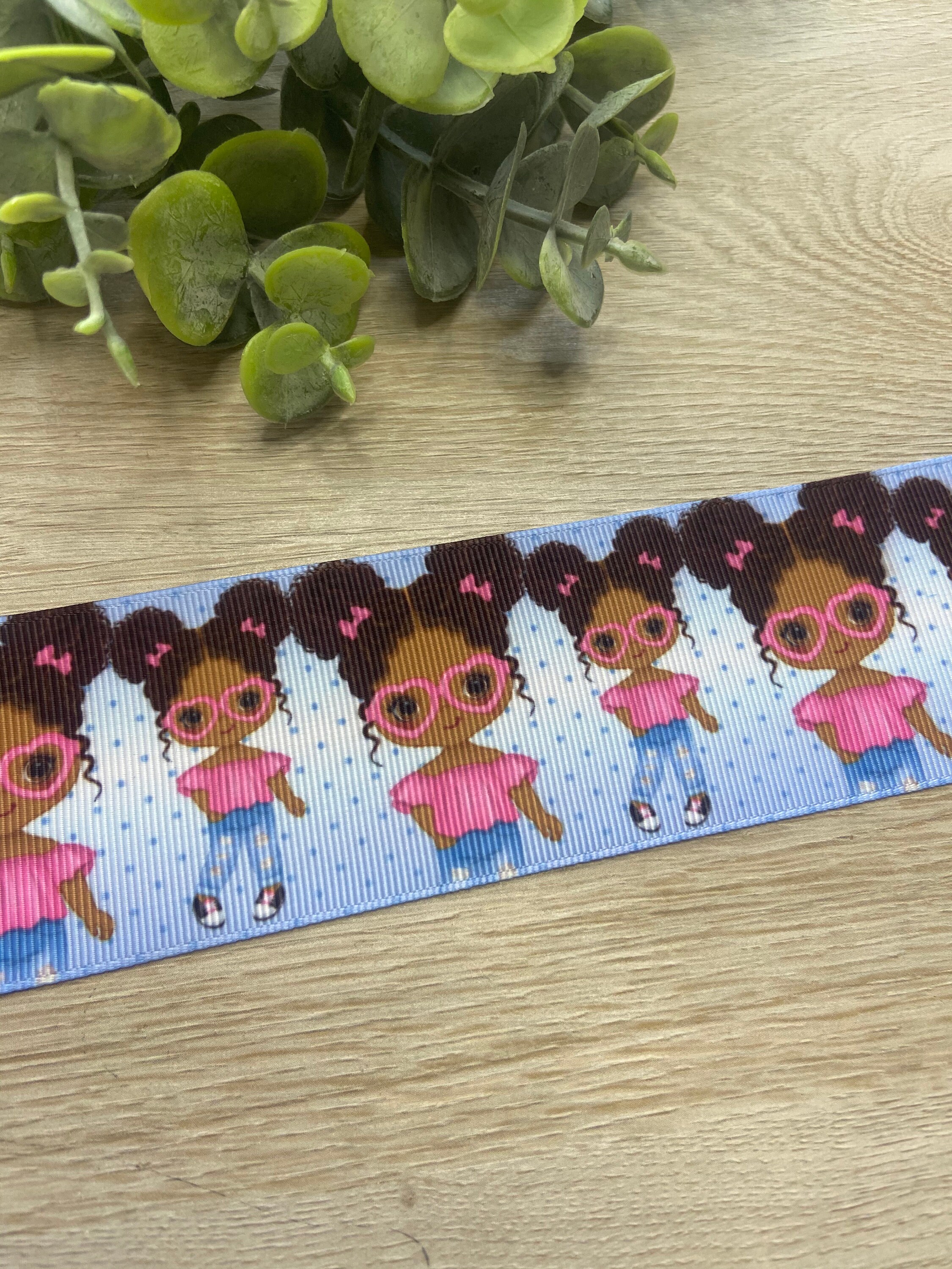 2in Character Ribbon 2in Grosgrain Ribbon 2 Inch Ribbon - Etsy