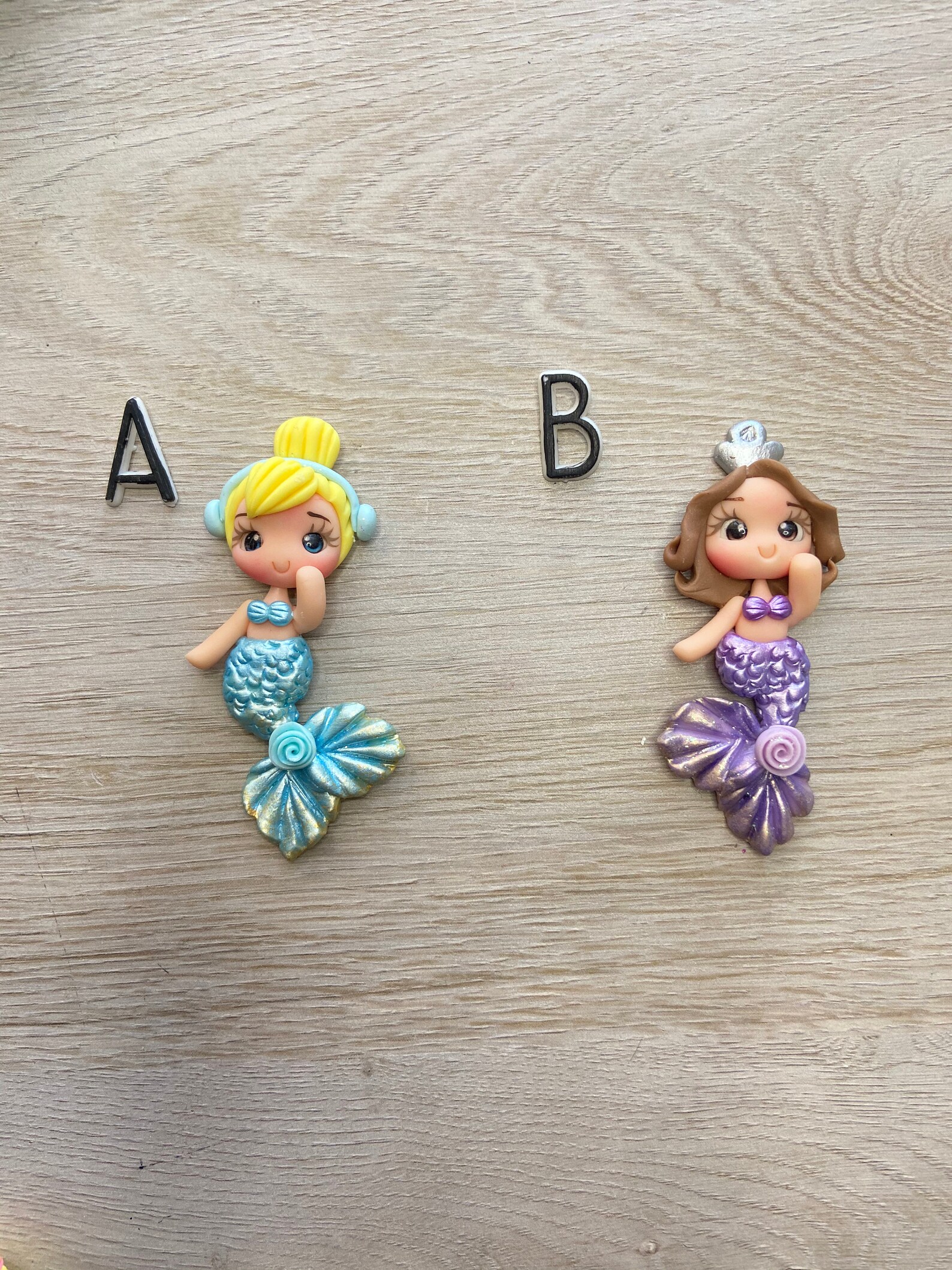 CLAYS MERMAID PRINCESS Clay Clay Centers Clays Bow - Etsy