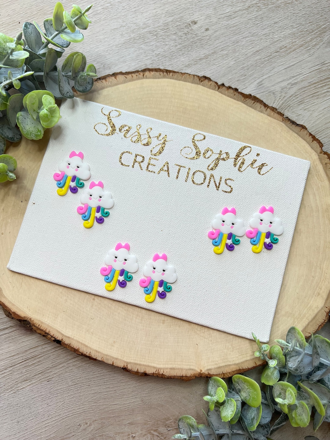 SET OF 2: SOFT Flat Back , Hair Bow Center, Embellishment, Cabochon ...