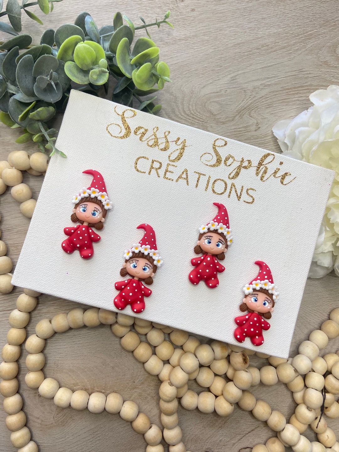 CLAYS: SPRING ELF, Clays, Bow Centers, Clay Dolls, Clay Centerpieces ...