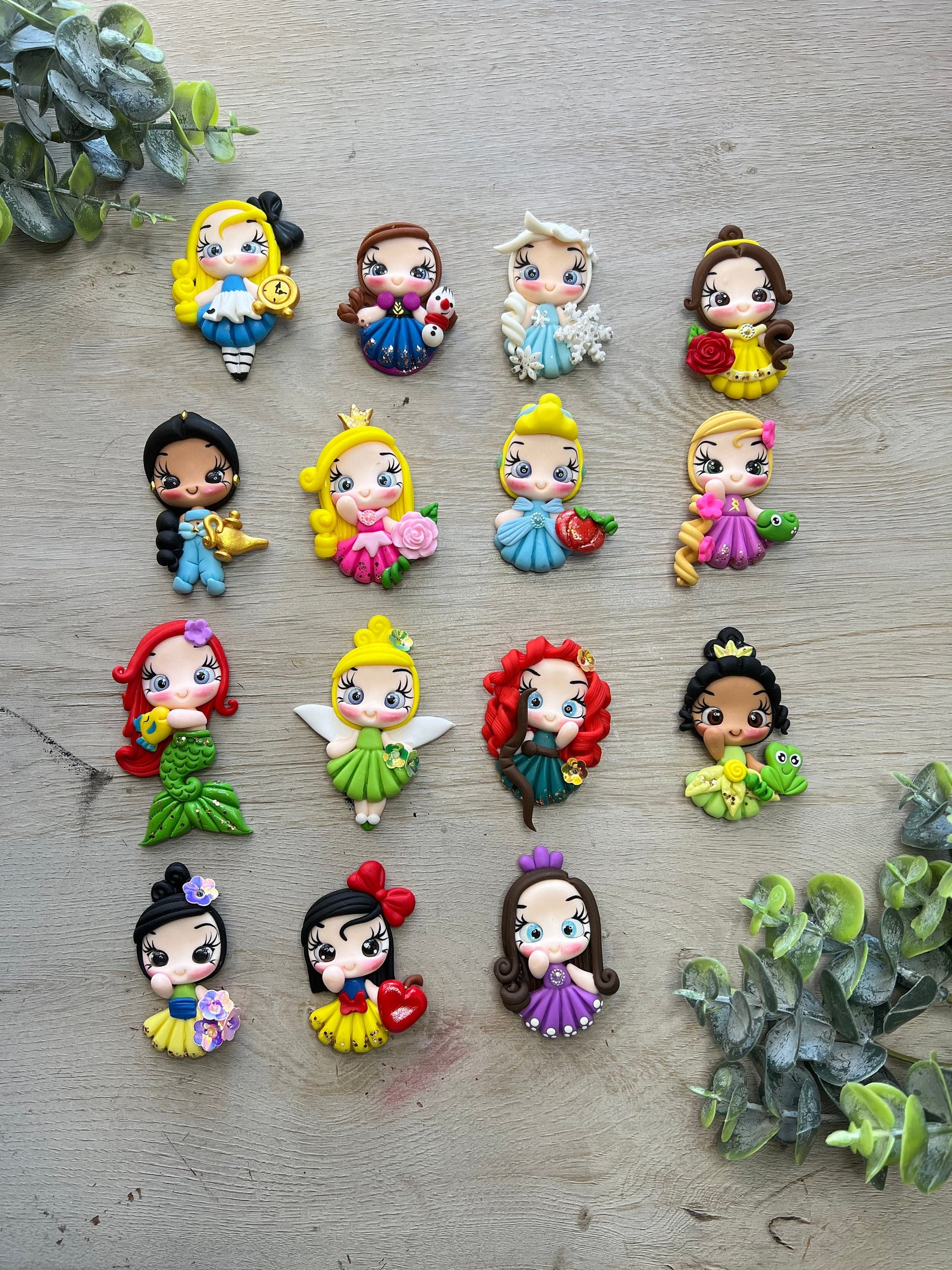CLAYS: PRINCESS Clays Bow Centers Clay Dolls Clay - Etsy