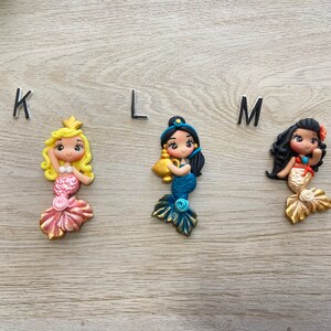 CLAYS MERMAID PRINCESS Clay Clay Centers Clays Bow - Etsy