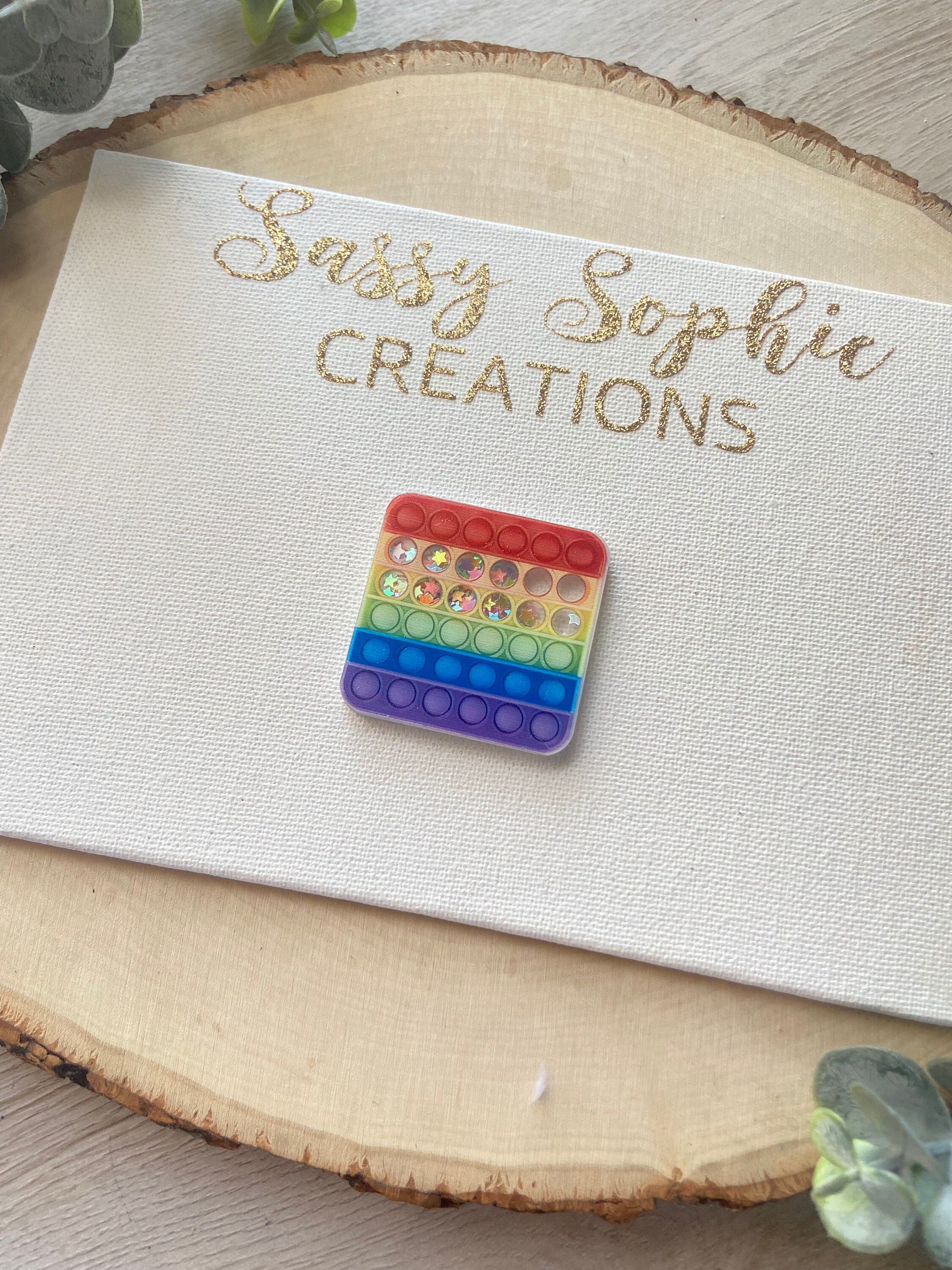 SHAKERS: Transparent Star Sequin Shaker Hair Bow Center - Etsy