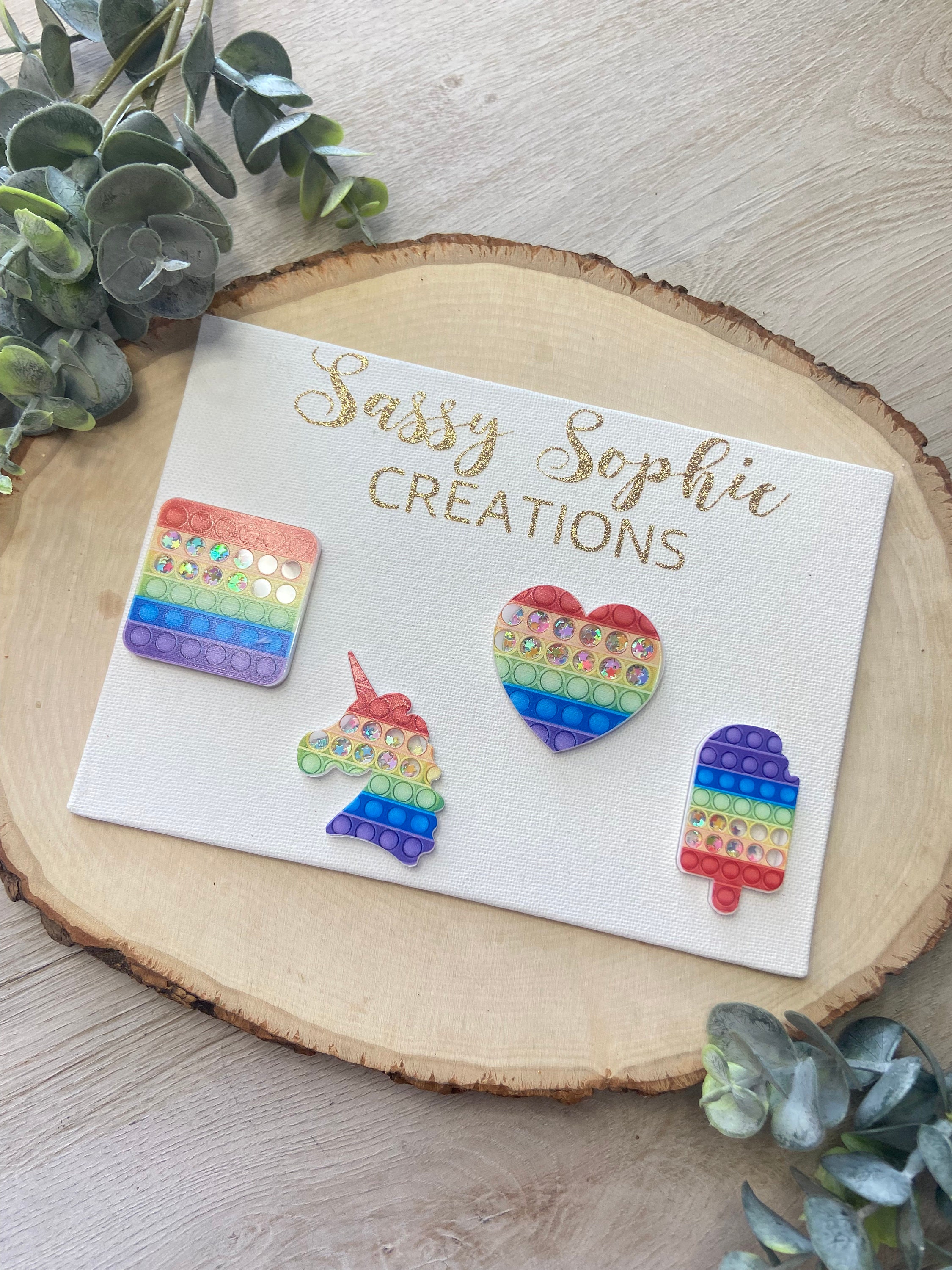 SHAKERS: Transparent Star Sequin Shaker Hair Bow Center - Etsy