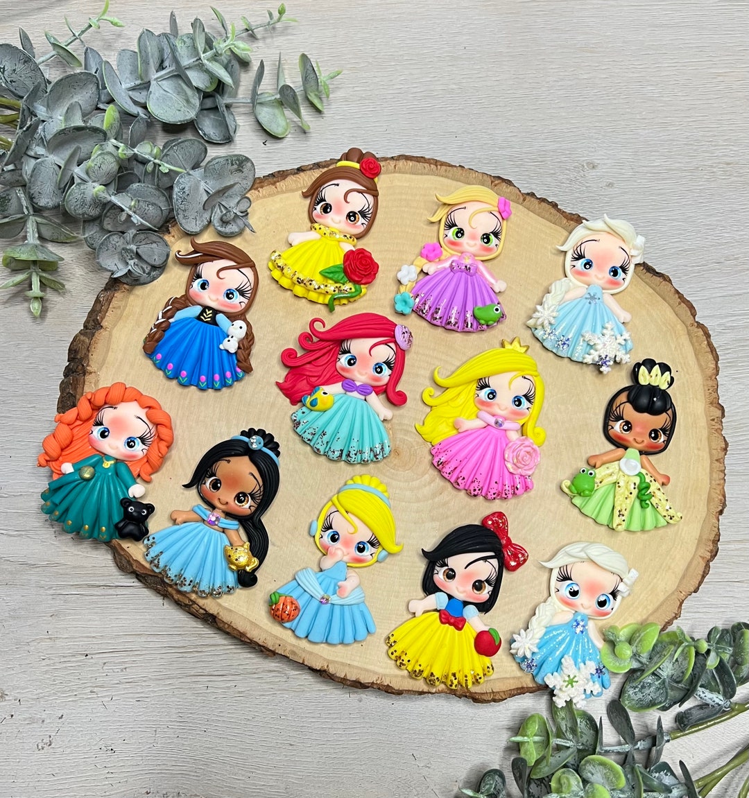 CLAYS: PRINCESS, Clays, Bow Centers, Clay Dolls, Clay Centerpieces, Bow ...