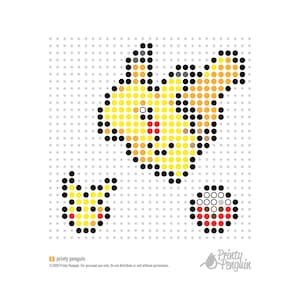 Pikachu TEMPLATE - Etsy
