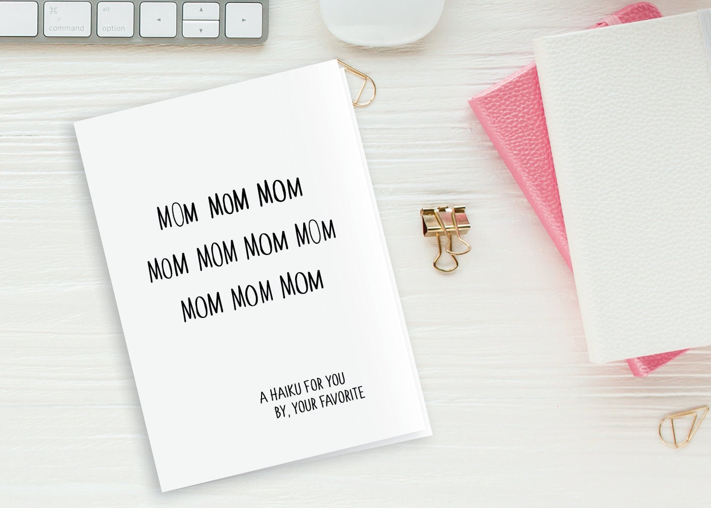 Haiku for Mom Printable 5x7 - Etsy