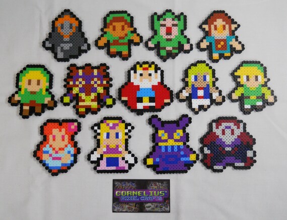 Zelda Hyrule Warriors Dlc And Legends Character Bead Sprites Etsy
