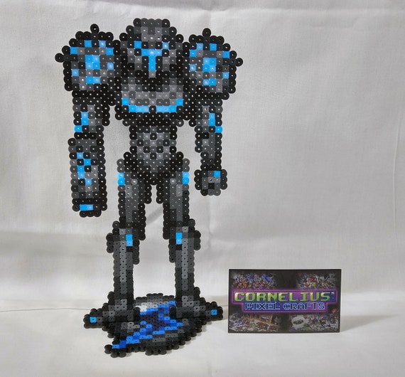 Metroid Prime 2 Dark Samus snes-styled Bead Sprite | Etsy