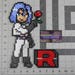 Pokemon Yellow - Team Rocket (jessie & James) Colorized Trainer Bead ...