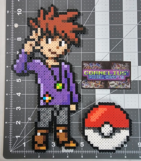 Pokemon Trainer Red Sprite Grid