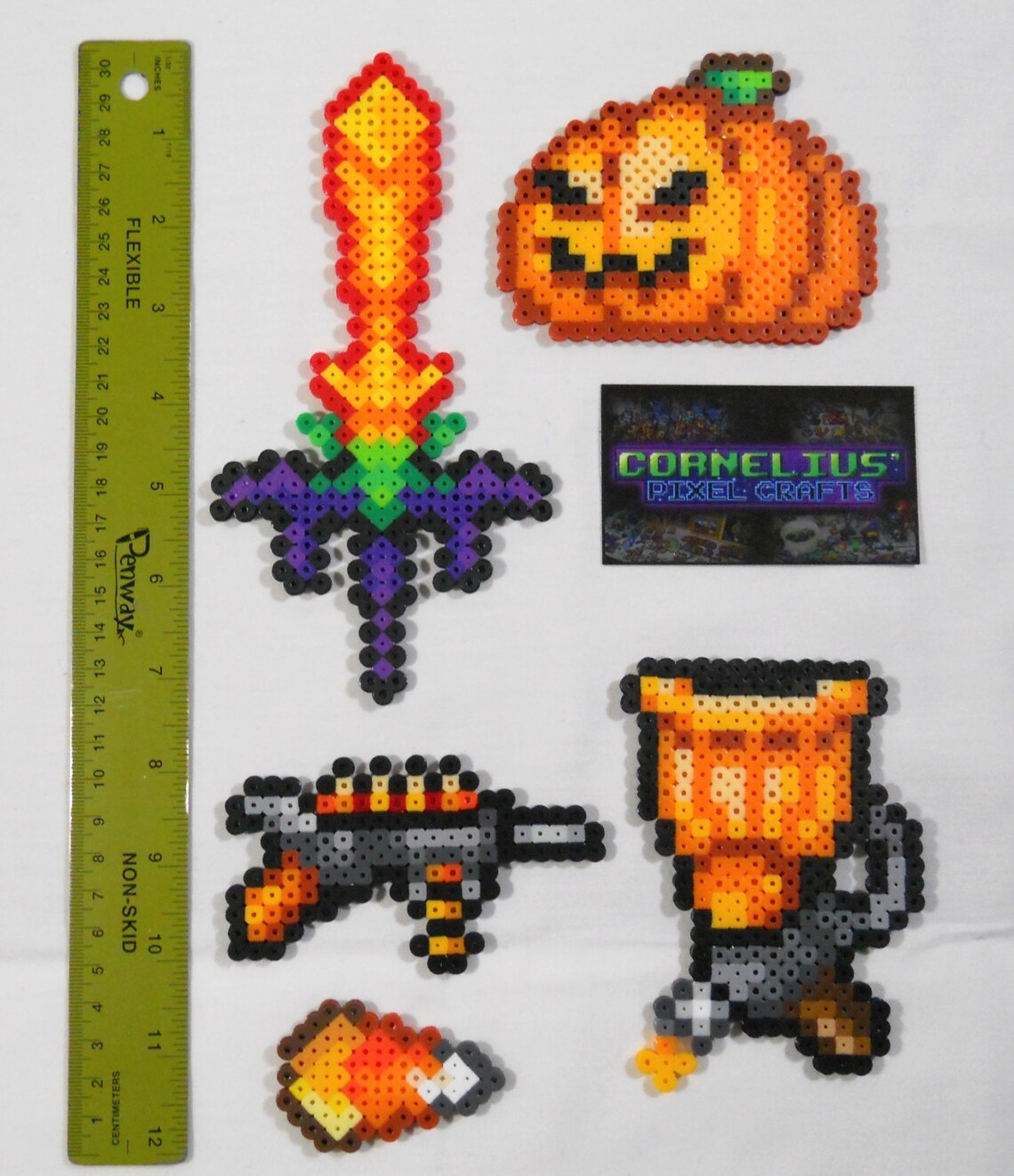 Terraria - Halloween-themed Items (keychains Optional!) - Etsy