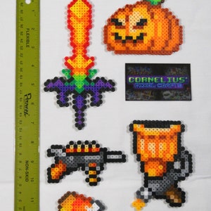 Terraria Halloween-themed Items keychains Optional - Etsy Canada