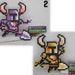 Shovel Knight Shovel Knight Bead Sprite with Alt Poses and Colors - Etsy