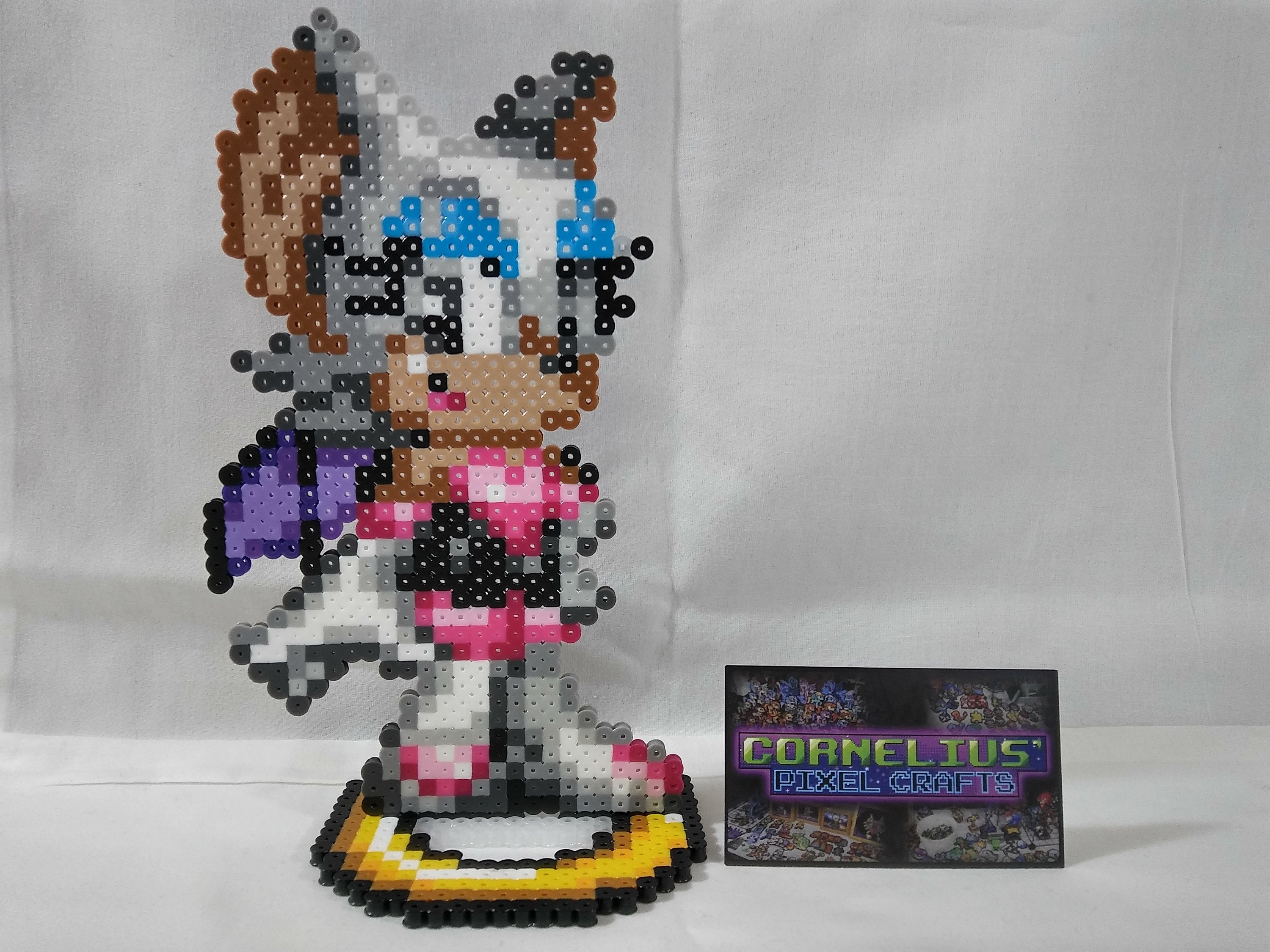 Sonic the Hedgehog Sprites modernos de sombras rouge y - Etsy México