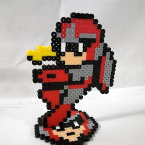 Mega Man - NES Proto Man Bead Sprite - Etsy