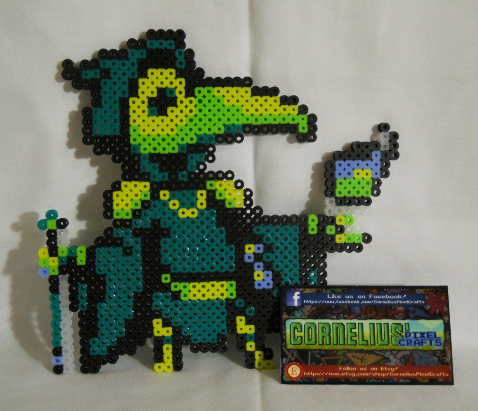 Shovel Knight Plague Knight Bead Sprite - Etsy
