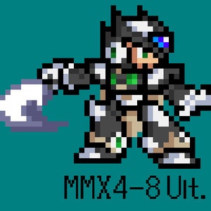 Megaman Xtreme 2 - Colorized Zero Bead Sprite - Etsy