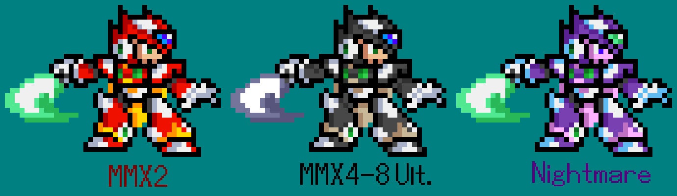 Zero Megaman X Sprite