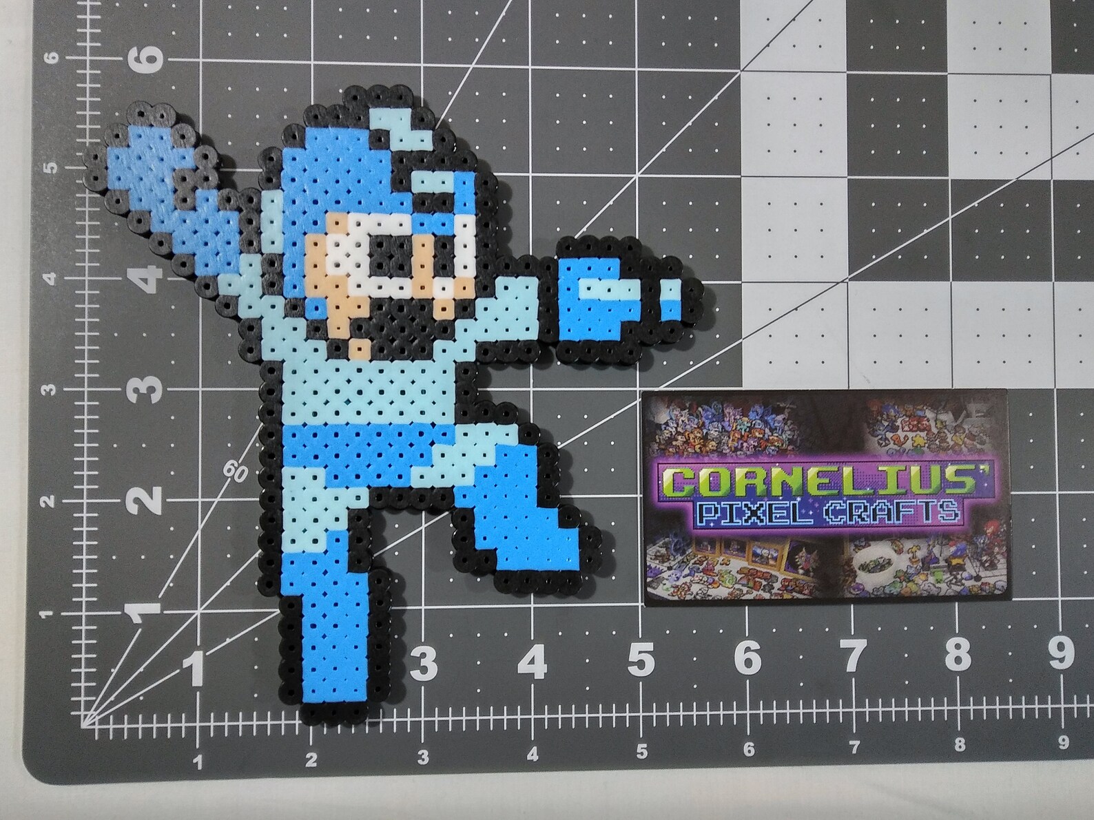 Mega Man - NES Mega Man Bead Sprite - Etsy