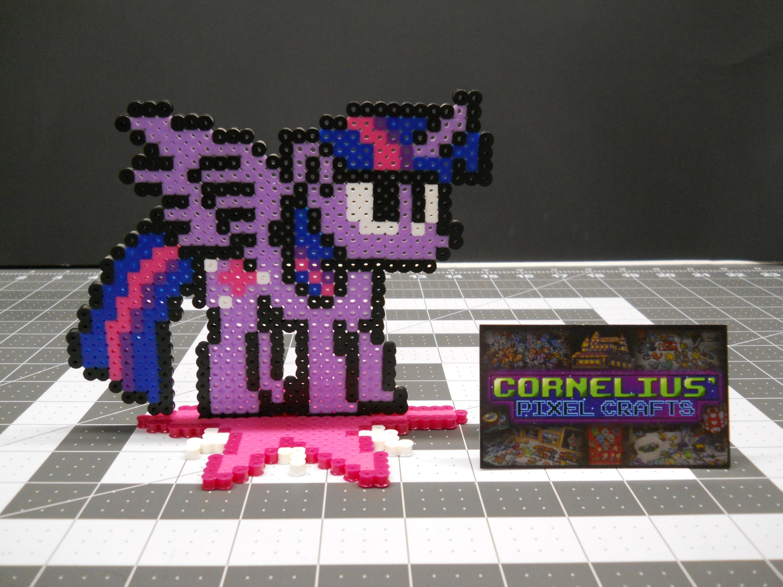 My Little Pony: Fim Mane Six and Spike Bead Sprites | Etsy
