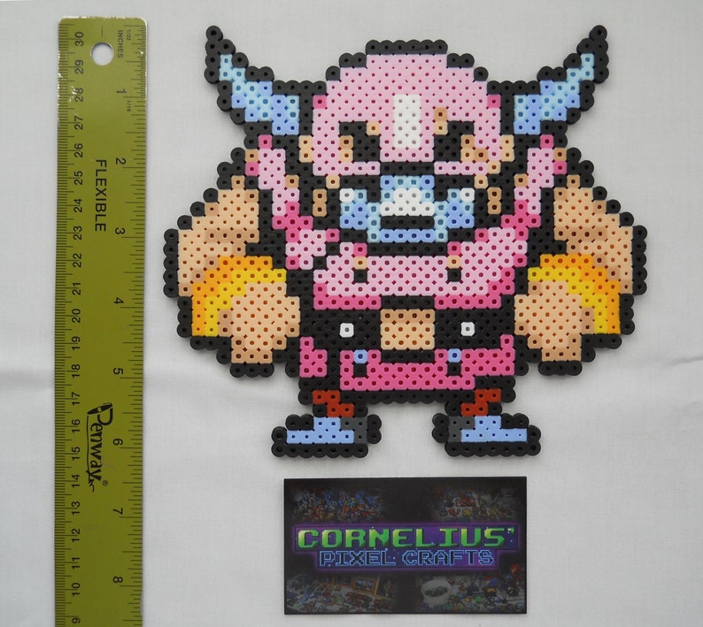 Mother 3 - Bad Guys Bead Sprites (masked Man, Fassad, Clayman, Big ...