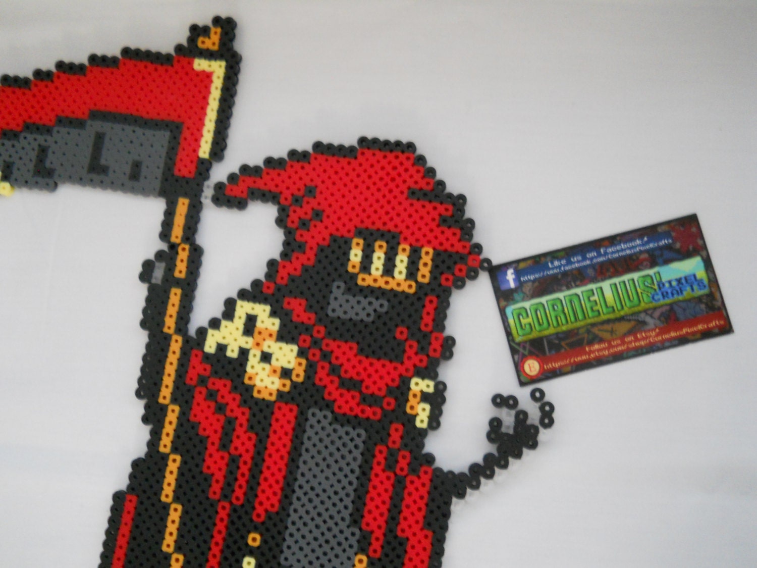Shovel Knight Specter Knight Bead Sprite - Etsy Ireland