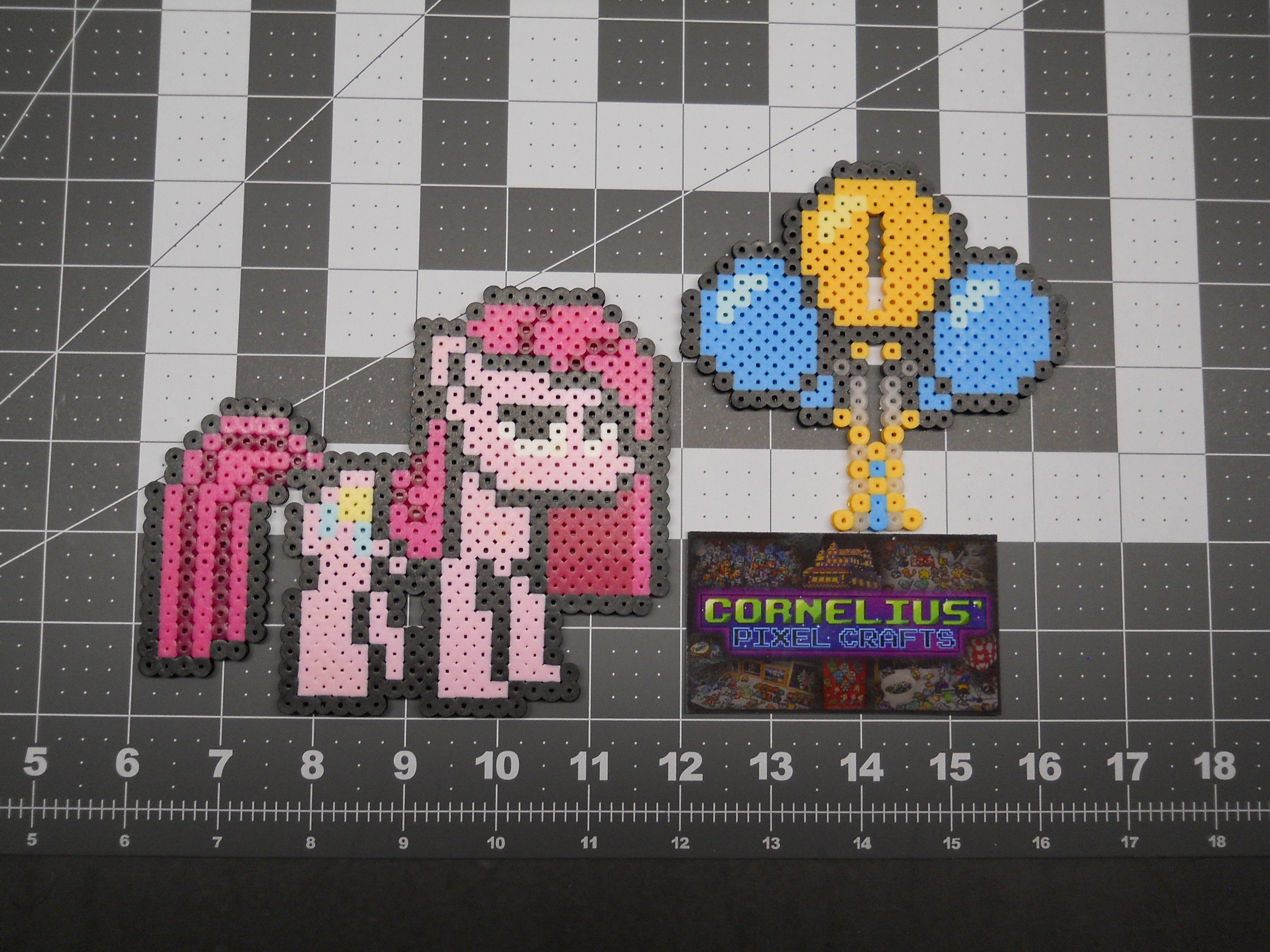 Pixel Pinkie Pie Grid